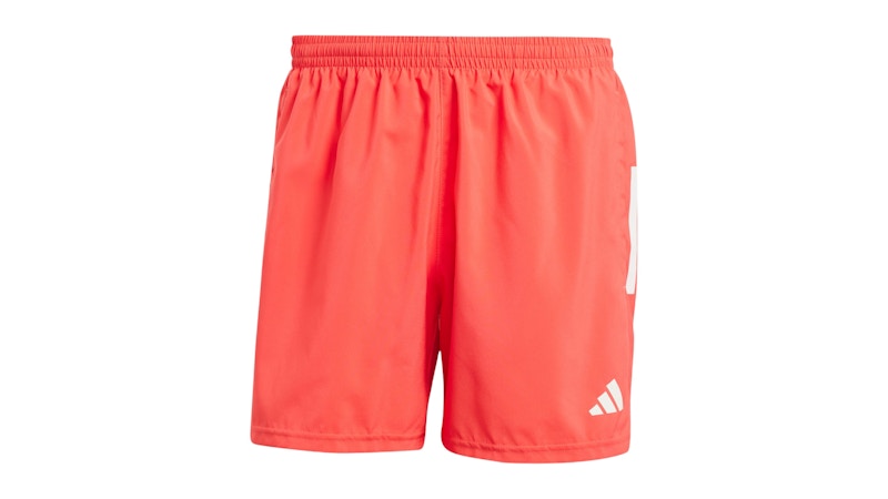 adidas Own The Run Shorts Semi Lucid Red Men's - SS25 - GB