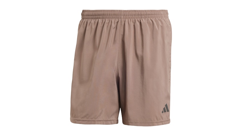 adidas Own The Run Shorts Trace Brown Men's - SS25 - US