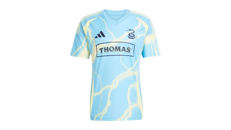 adidas Philadelphia Union 25/26 Away Jersey Semi Blue Burst Men's ...