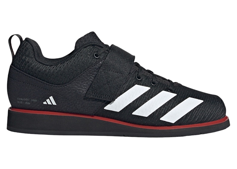adidas Powerlift 5 Core Black Cloud White Pure Ruby Men's - IH8238 - US