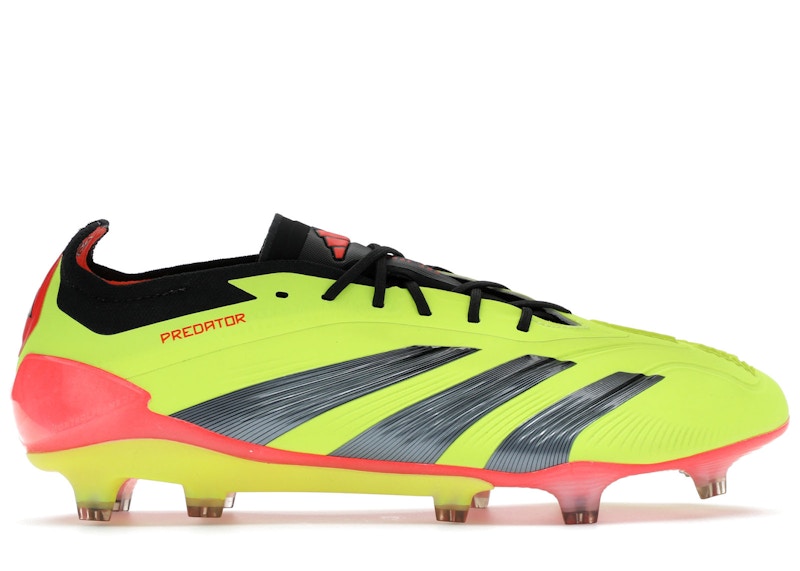 adidas Predator 24 Elite Low FG Team Solar Yellow Core Black Solar Red ...