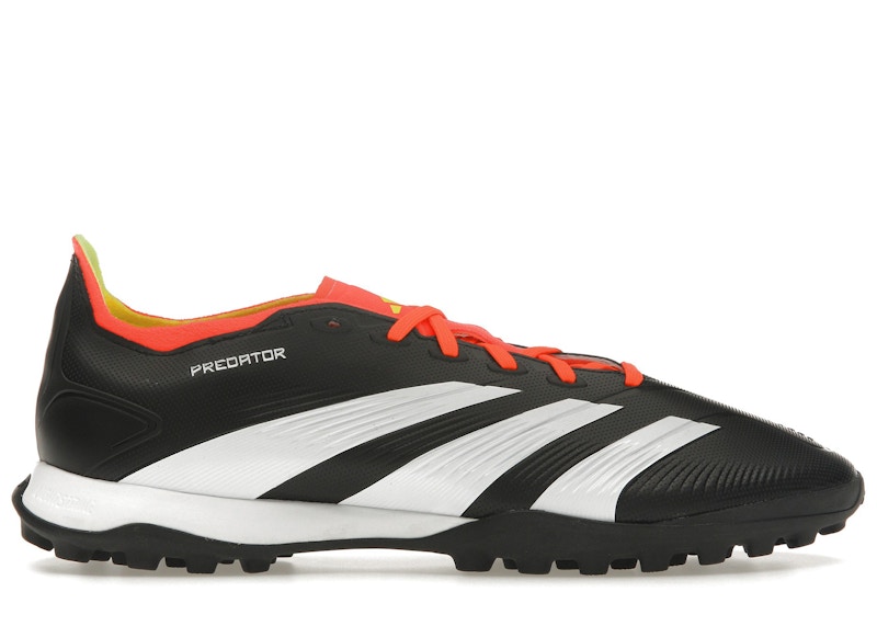 adidas Predator 24 League Low Turf Core Black Cloud White Solar Red Men ...