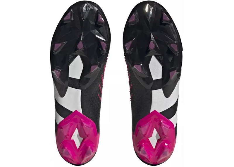 adidas Predator Accuracy.1 Low FG Black Team Shock Pink Men's - GW4577 - US