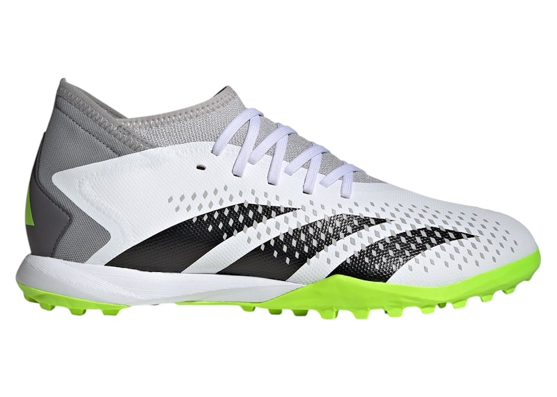 adidas Predator Accuracy.3 Turf Cloud White Core Black Lucid Lemon Men ...