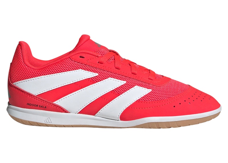 adidas Predator Club Indoor Sala Lucid Red Cloud White Core Black (GS ...