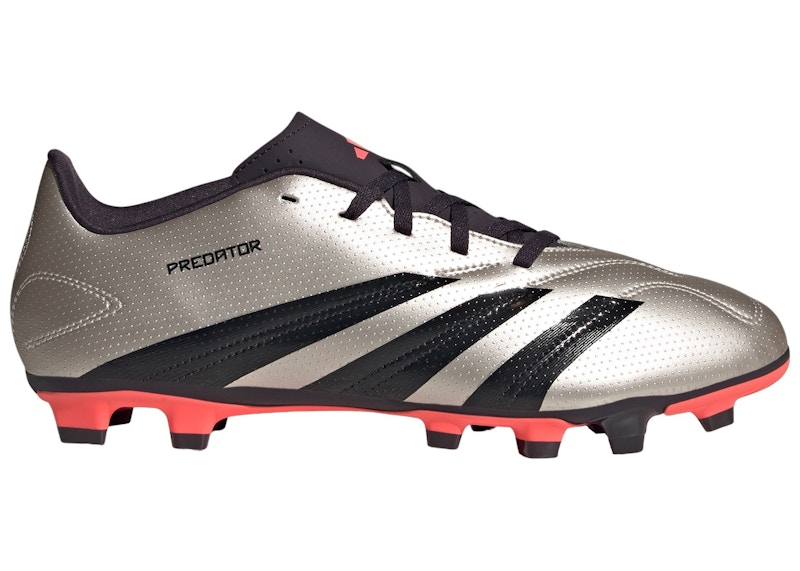 adidas Predator Club Multi-Ground Platinum Metallic Aurora Black Turbo ...