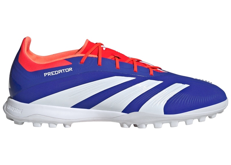 adidas Predator Elite Turf Lucid Blue Cloud White Solar Red Men's ...