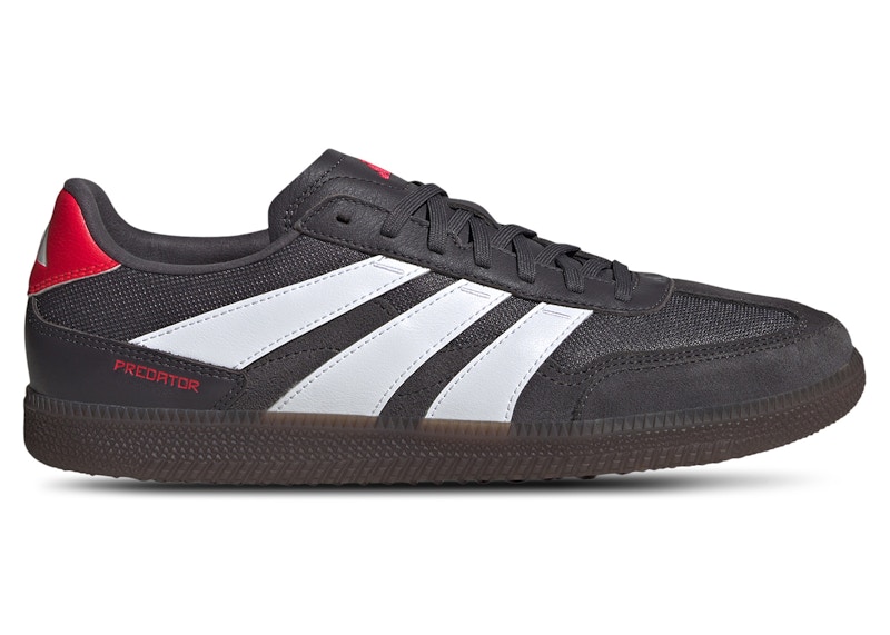 adidas Predator Freestyle Indoor Grey Strata Lucid Red Men's - JS0924 - US