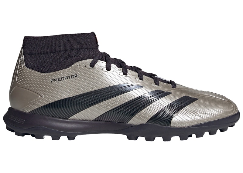 adidas Predator League Mid Turf Platinum Metallic Aurora Black Turbo 남성 ...