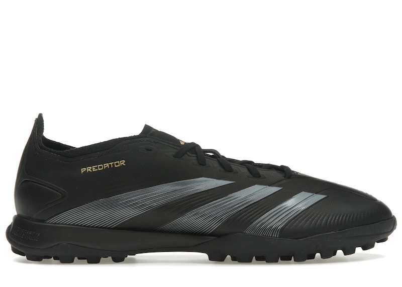 adidas Predator League Turf Core Black Carbon Gold Metallic Men's ...