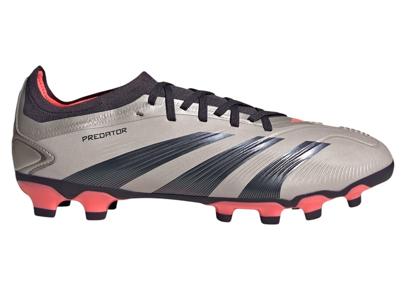 adidas Predator Pro MG Platinum Metallic Aurora Black Turbo Men's ...