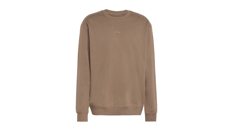 adidas Premium Essentials Crew Sweatshirt Earth Strata Men's - FW25 - US