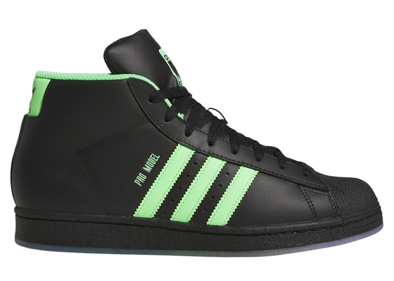 adidas Pro Model Black Lime Burst Men's - JR7589 - US