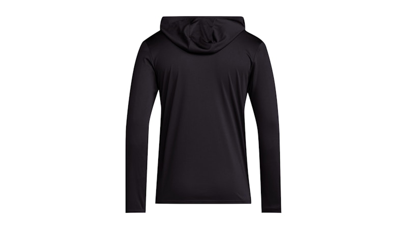 adidas Program Lightweight Pullover Hoodie Black/White Men's - US