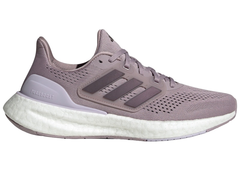 adidas Pureboost 23 Preloved Fig Aurora Met. Silver Dawn (Women's ...