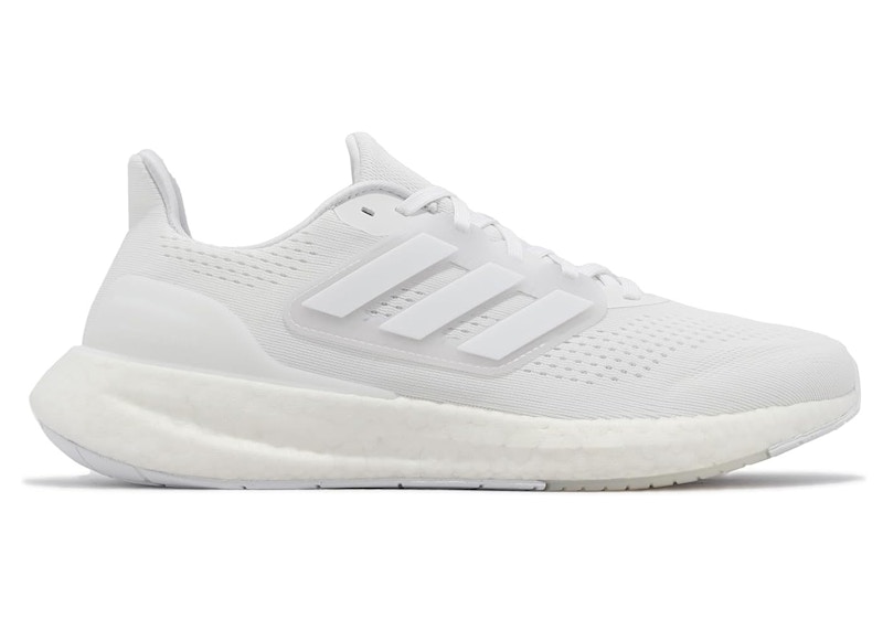 adidas Pureboost 23 Wide Cloud White Core Black Men's - IF8064 - US