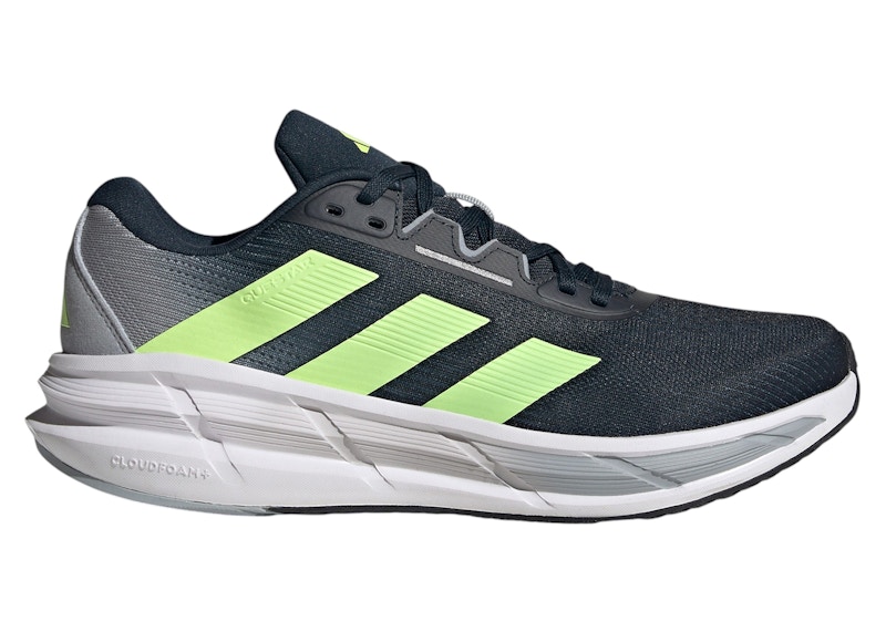 adidas Questar 3 Aurora Ink Hi-Res Yellow Halo Silver Men's - JI4621 - GB