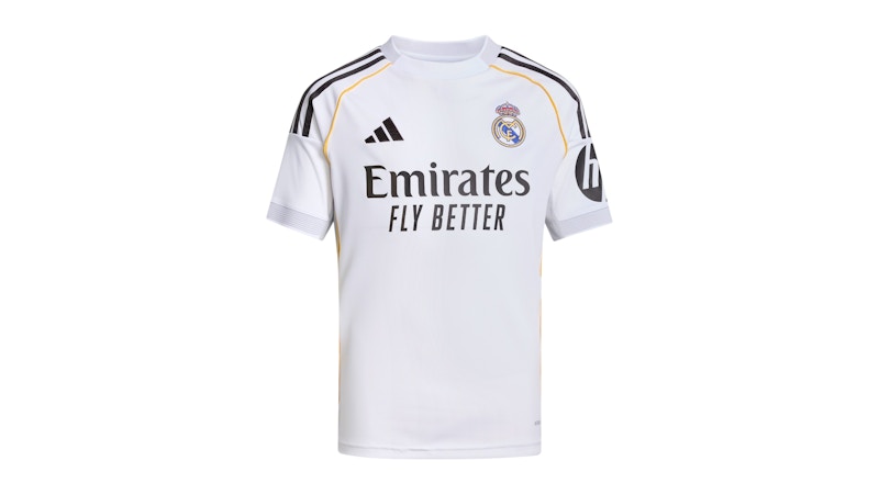 adidas Real Madrid 25/26 Home Vini Jr Jersey White/Soccr-Rms-S2r/White ...