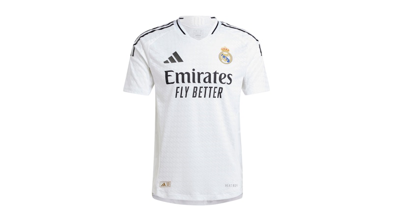 adidas Real Madrid Jude Bellingham 24/25 Home Authentic Jersey White ...