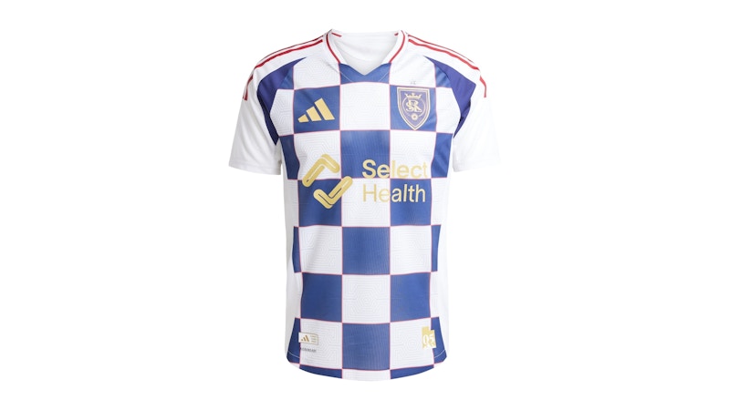 adidas Real Salt Lake 25/26 Away Authentic Jersey White Men's - SS25 - US