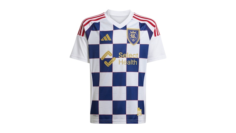adidas Real Salt Lake 25/26 Away Jersey White Men's - SS25 - GB
