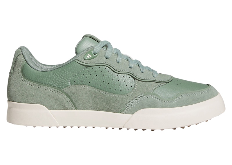 adidas Retrocross 25 Spikeless Golf Silver Green Off White Gum Men's ...