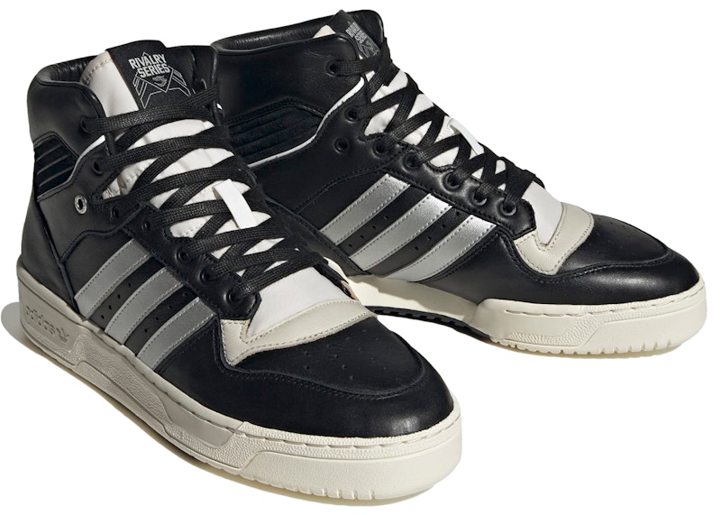 adidas Rivalry High Consortium Black Silver Metallic Men's - ID7388 - US