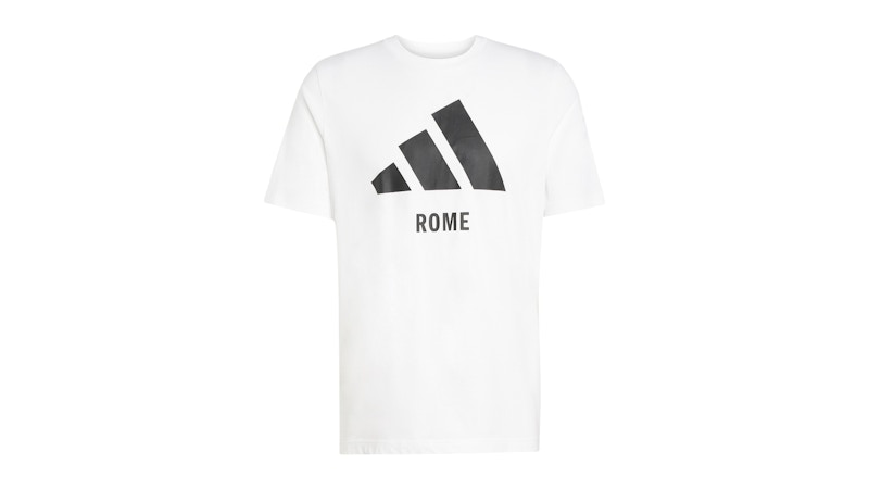 adidas Rome T-Shirt White Men's - FW25 - GB