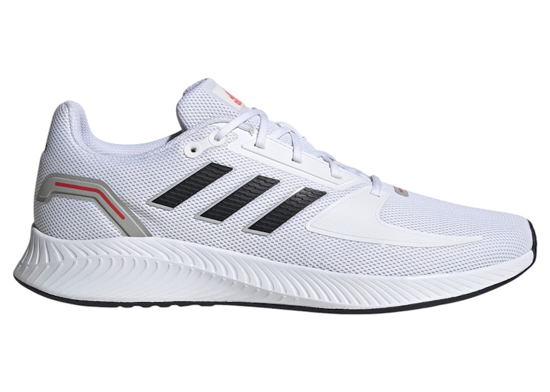 adidas Run Falcon 2.0 Cloud White Core Black Vivid Red 남성 - GV9552 - KR