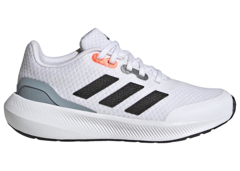 adidas Runfalcon 3 White Black Light Grey (GS) - HP5843 - US