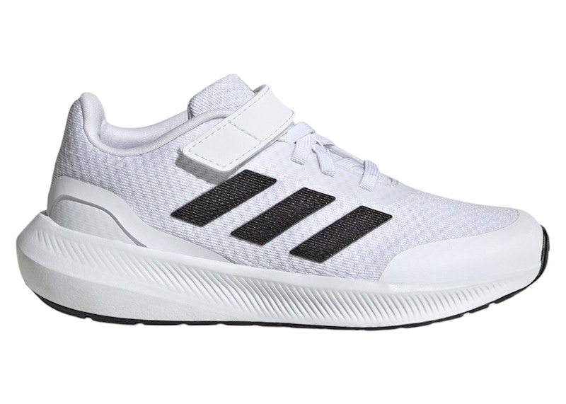 adidas Runfalcon 3.0 Elastic Lace Top Strap Cloud White Core Black (GS ...