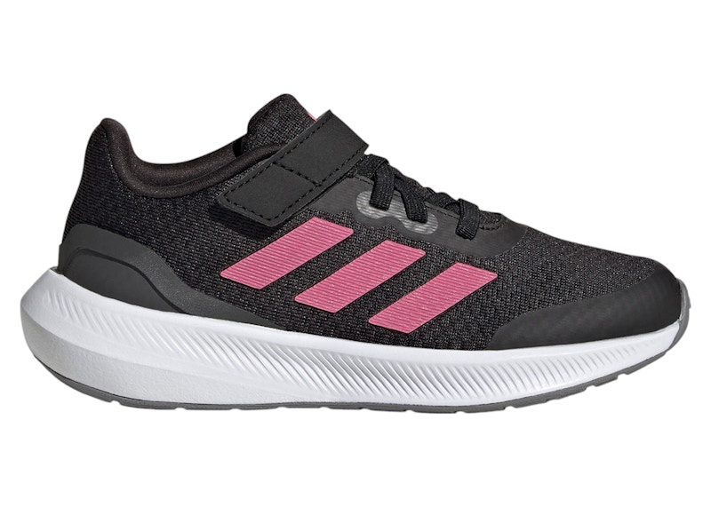 adidas Runfalcon 3.0 Elastic Lace Top Strap Core Black Pulse Magenta ...