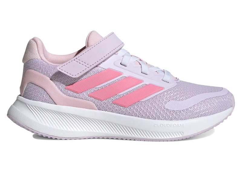 adidas Runfalcon 5 Ice Lavender Cloud White Clear Pink (PS) - JP5152 - US