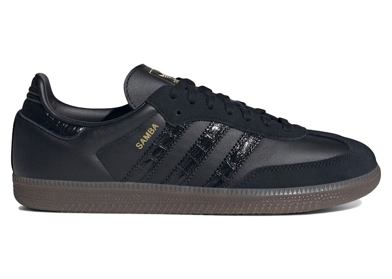 adidas Samba Croc Stripes Black Men's - JQ9678 - US