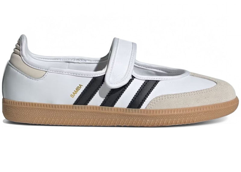 adidas Samba Jane White Black Gum (Women's) - JR1402 - US