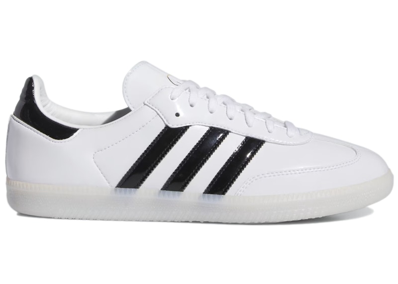 adidas Samba Jason Dill White Black Patent 남성 - IE5158 - KR