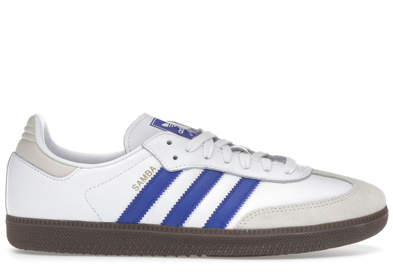 adidas Samba OG Cloud White Lucid Blue Men's - JR0909 - US