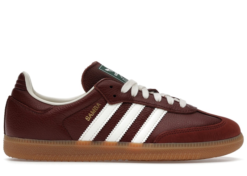 adidas Samba OG Fox Brown Off White Gum Men's - JR0892 - US
