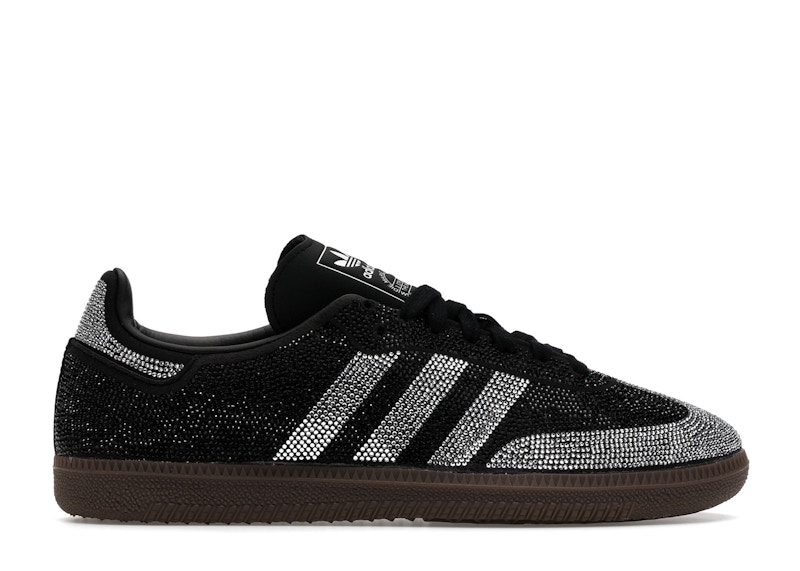 adidas Samba OG Rhinestone Black Silver (Women's) - IH9052 - US