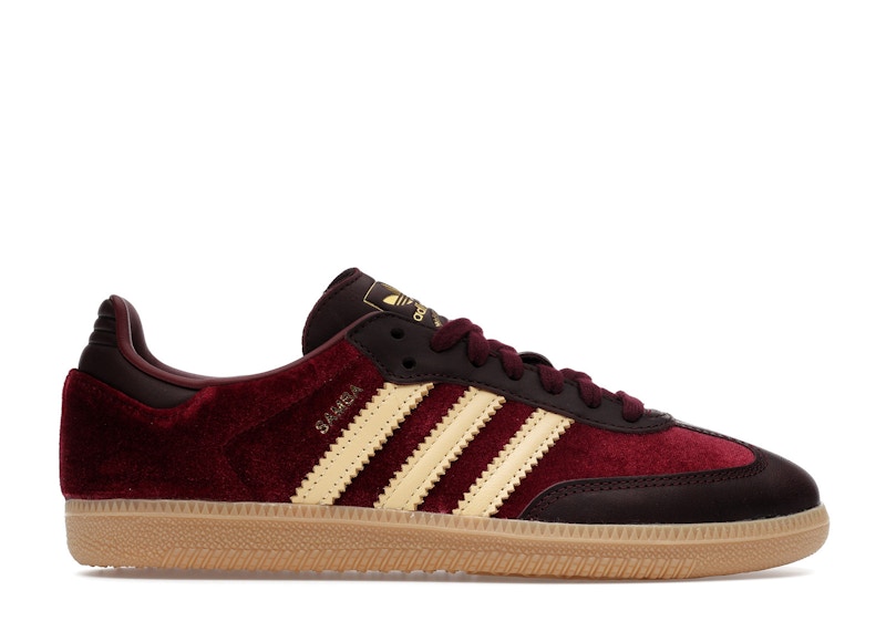 adidas Samba OG Shadow Red Velvet (Women's) - JS1394 - US