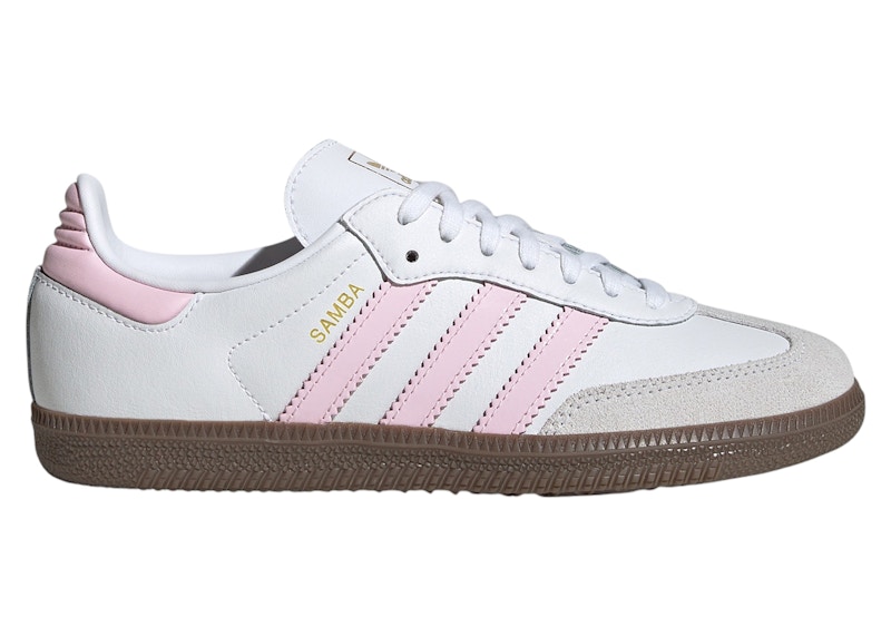 adidas Samba OG White Clear Pink Gum (GS) - JQ2845 - US