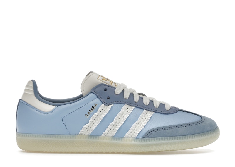 adidas Samba Ruffle Stripes Pack Clear Sky (Women's) - JR8829 - US