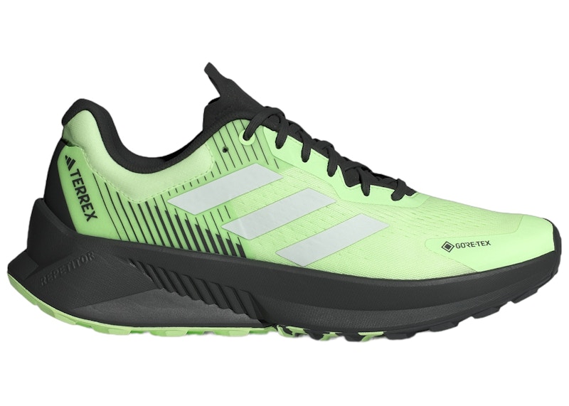 adidas Soulstride Flow Gore-Tex Green Spark Crystal Jade Core Black Men ...