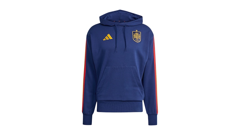 adidas Spain DNA Hoodie Dark Blue Men's - FW25 - US