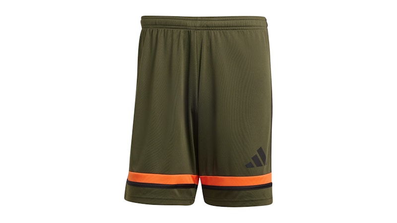 adidas Squadra 25 Shorts Night Cargo/Black/Semi Impact Orange Men's ...