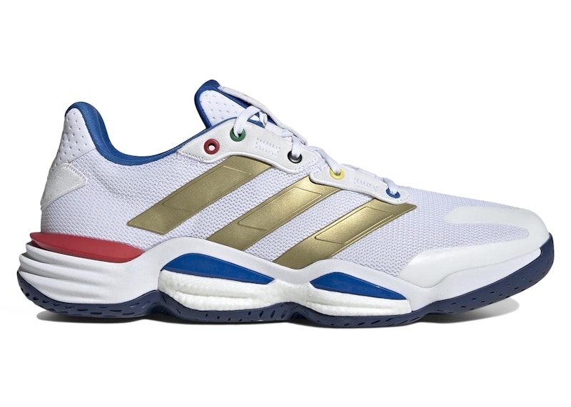adidas Stabil 16 White Gold Dark Blue Men's - JP5770 - US