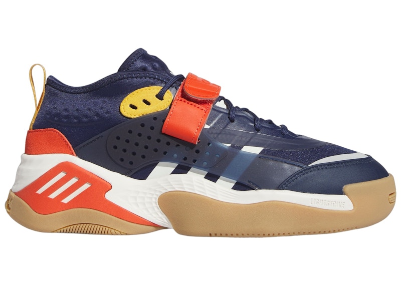 adidas Streetball Iii Team Navy Blue Off White Preloved Red Men's ...