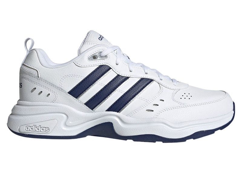 adidas Strutter Cloud White Dark Blue Matte Silver Men's - EG2654 - US