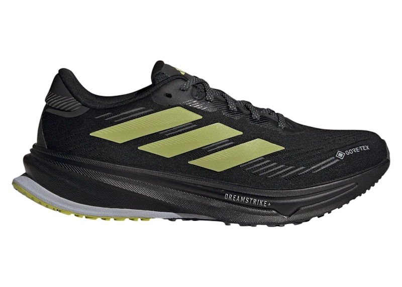 adidas Supernova Rise Gore-Tex Black Preloved Lime Carbon Men's ...