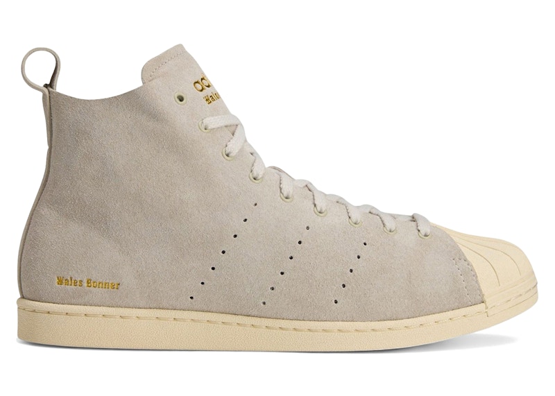 adidas Superstar Hi Wales Bonner Mist Stone Men's - JQ7633 - US